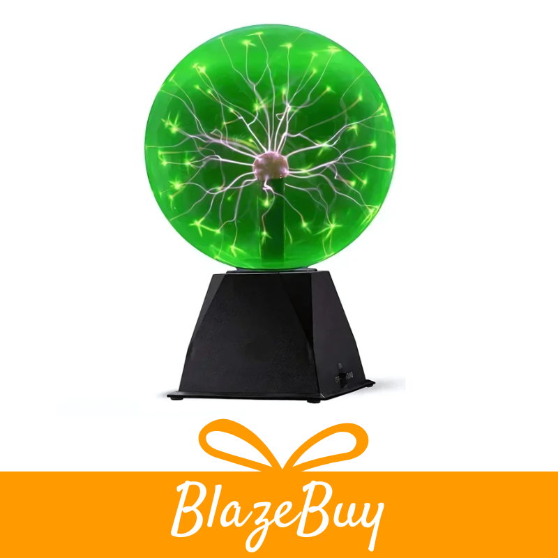 Plasma Touch Light | 8-Inch Sound-Controlled Magic Ball | Gift for Kids ...